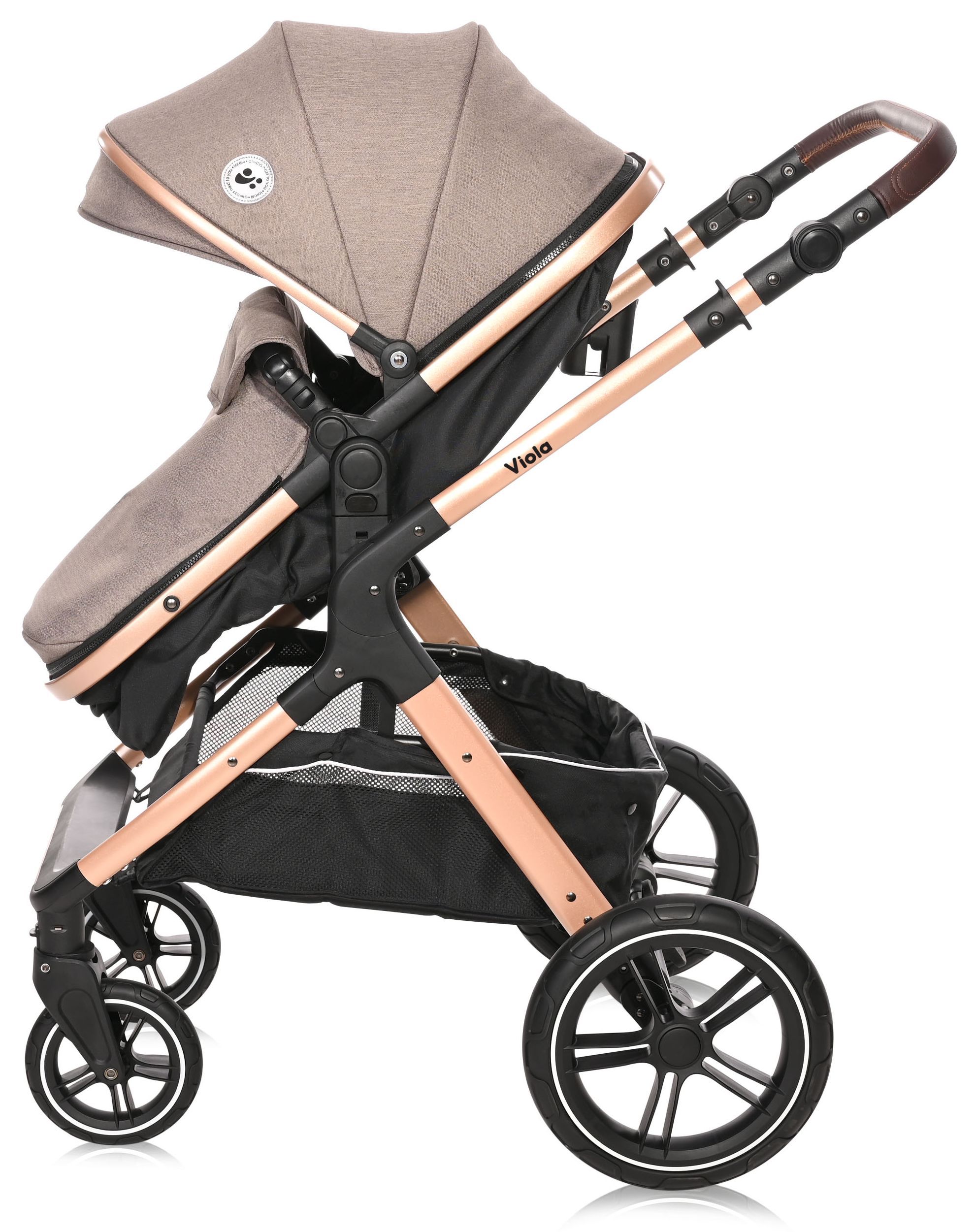 Комбинирана количка Lorelli - Viola, Pearl Beige | Добра цена | Ozone.bg