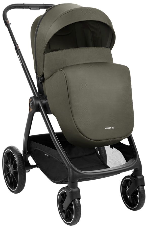 Комбинирана количка 3 в 1 KikkaBoo - Modena, Army Green | Разопакован ...