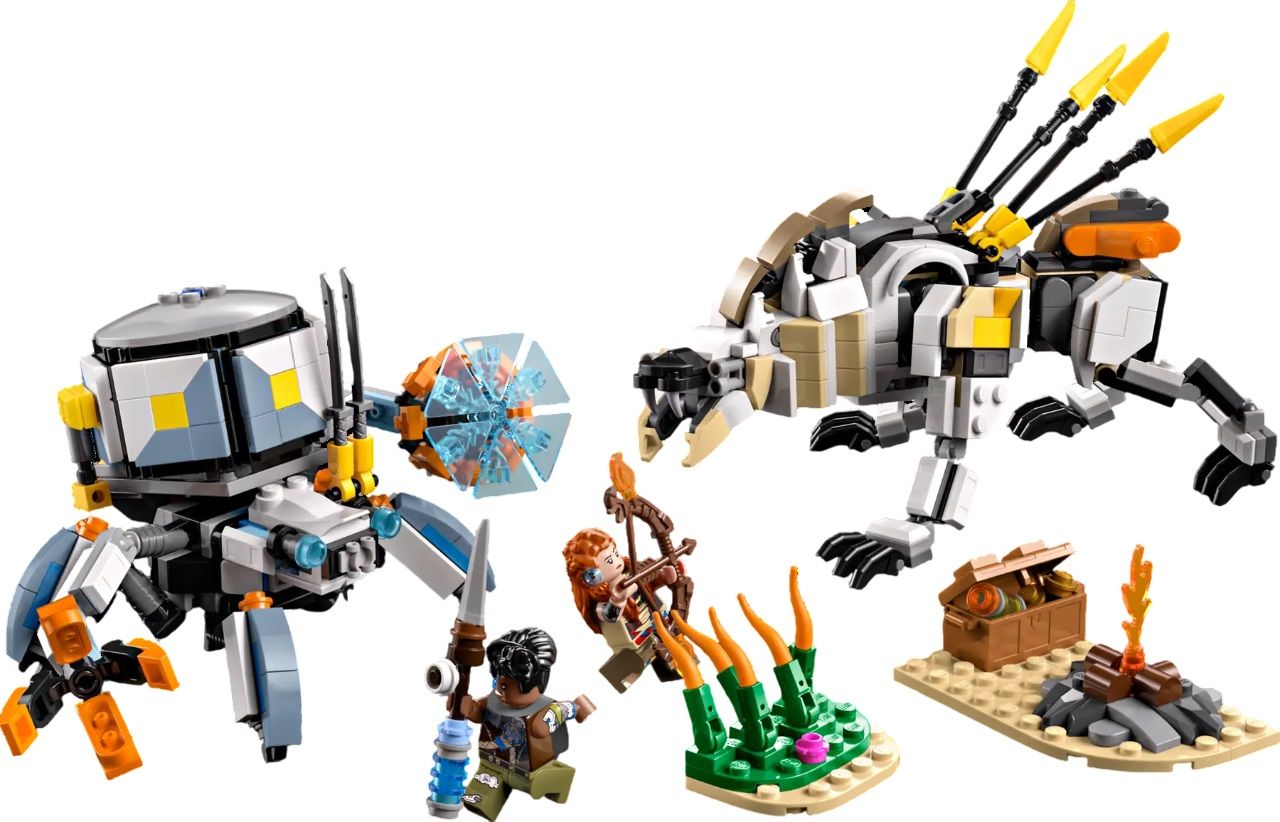 Конструктор LEGO Horizon - Aloy и Varl срещу Shell-Walker и Sawtooth ...