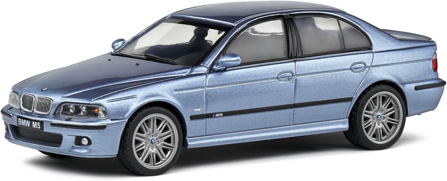 Колекционерски модел SOLIDO Съвременни: Автомобили - BMW M5 E39 (Silver ...