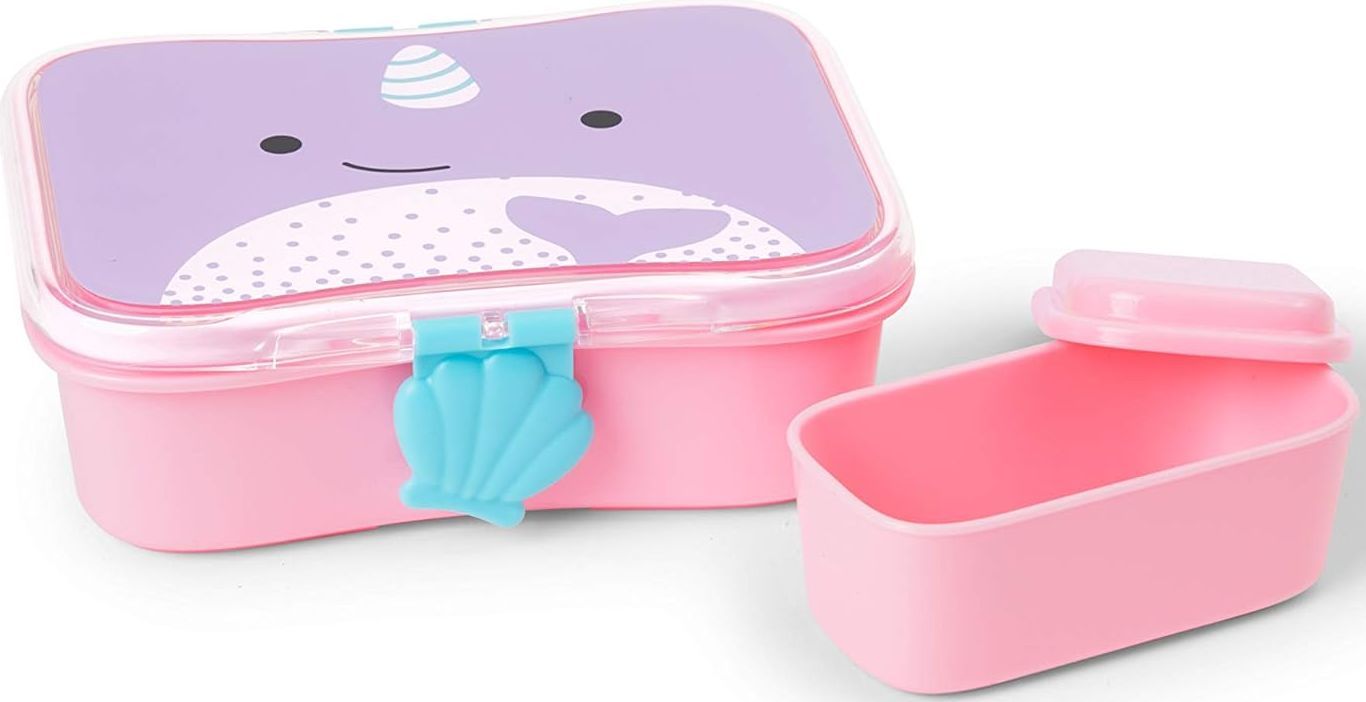 Комплект кутии за храна Skip Hop Zoo - Narwhal, 2 броя | Добра цена ...