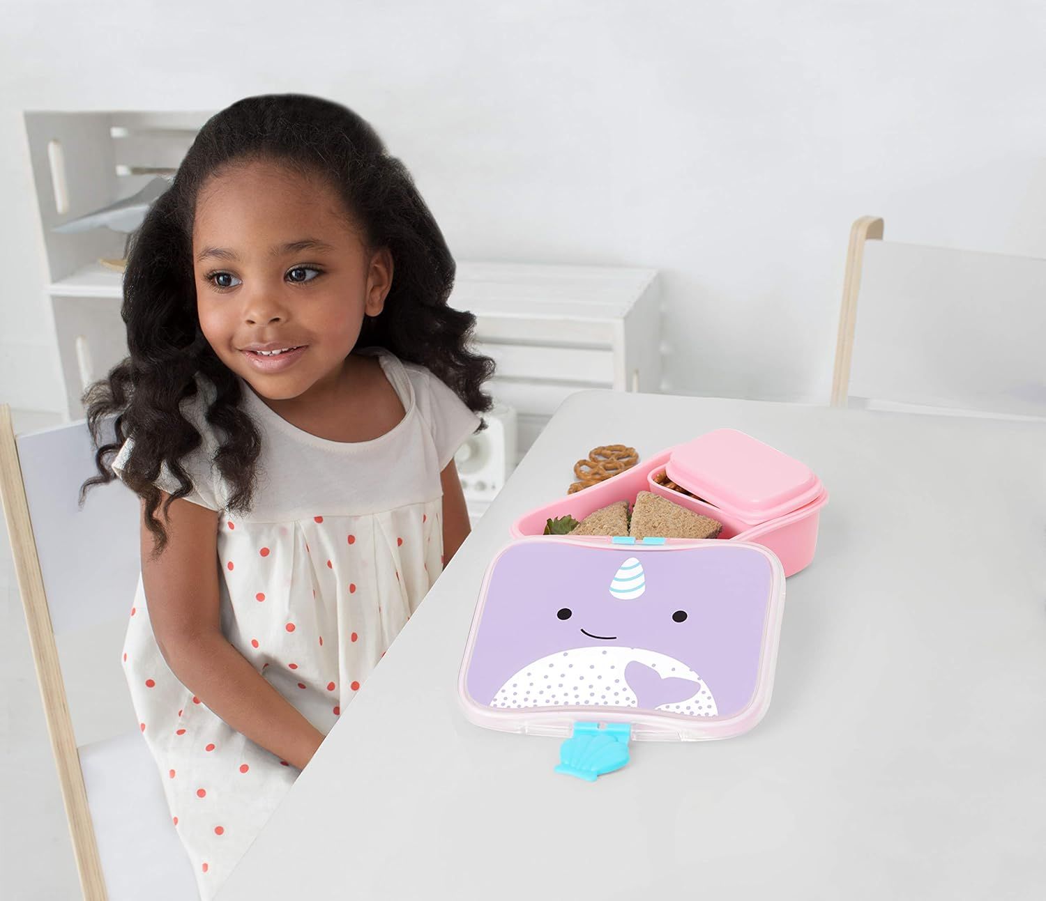 Комплект кутии за храна Skip Hop Zoo - Narwhal, 2 броя | Добра цена ...