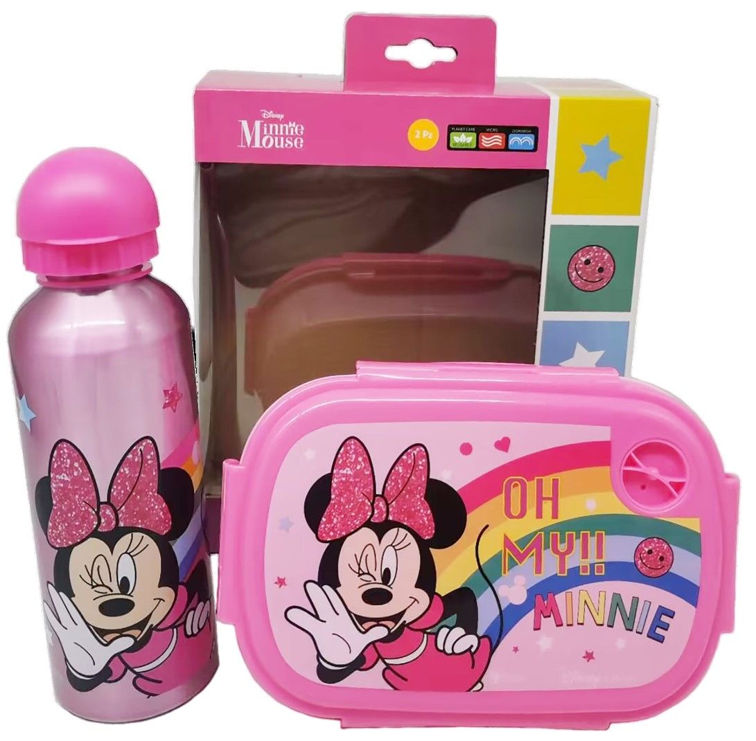 Комплект бутилка и кутия за храна Disney - Oh My Minnie | Ozone.bg
