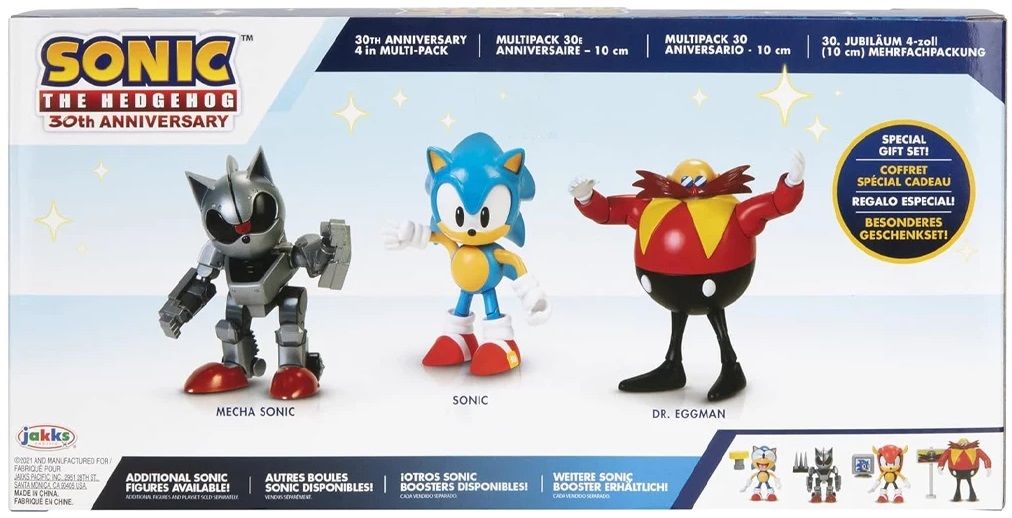 Комплект фигури Jakks Pacific - Соник, 3 броя | Отлична цена | Ozone.bg