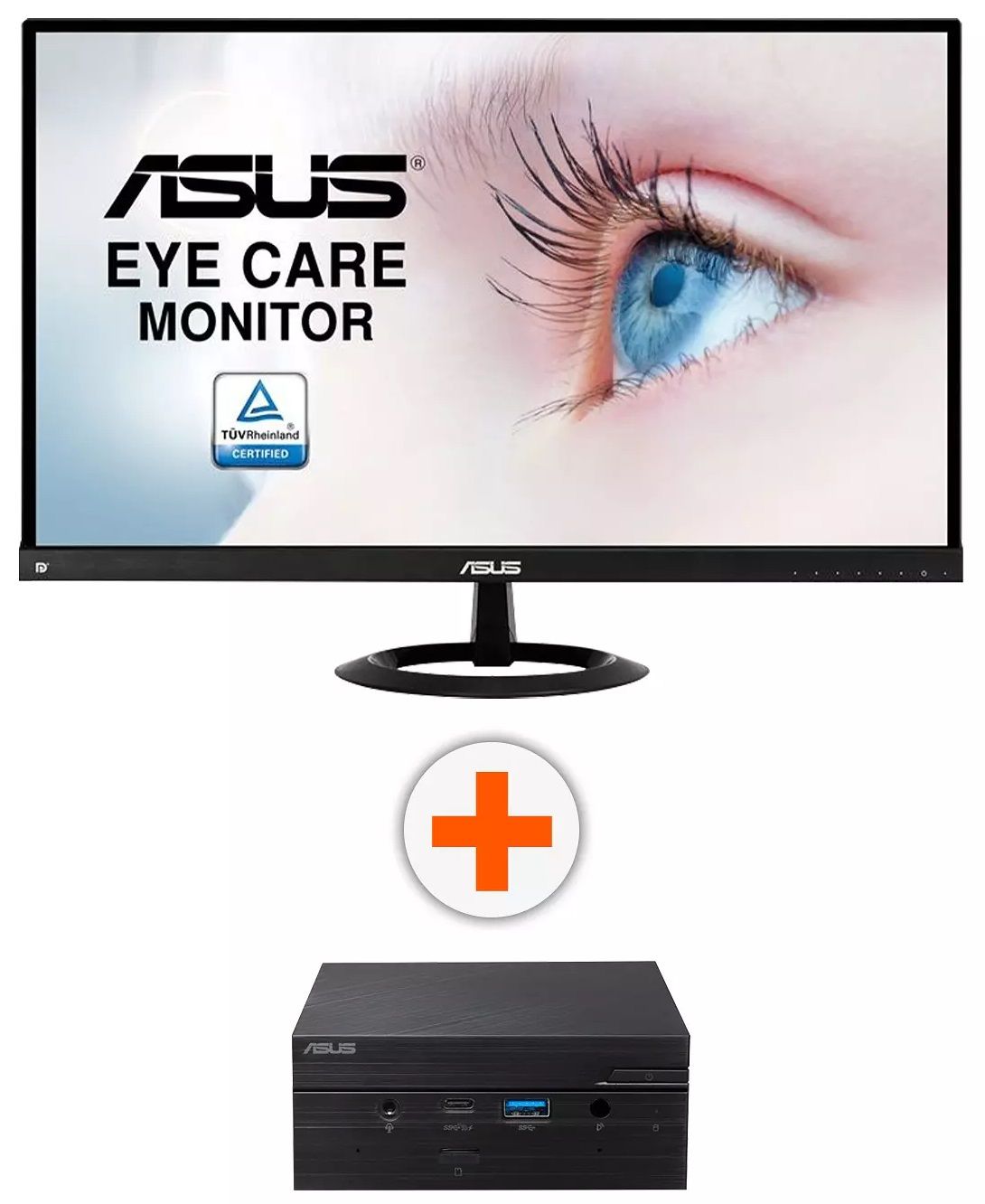 Комплект ASUS - Mini PC PN50, Ryzen 7 + Монитор VX279C, 27" | Ozone.bg