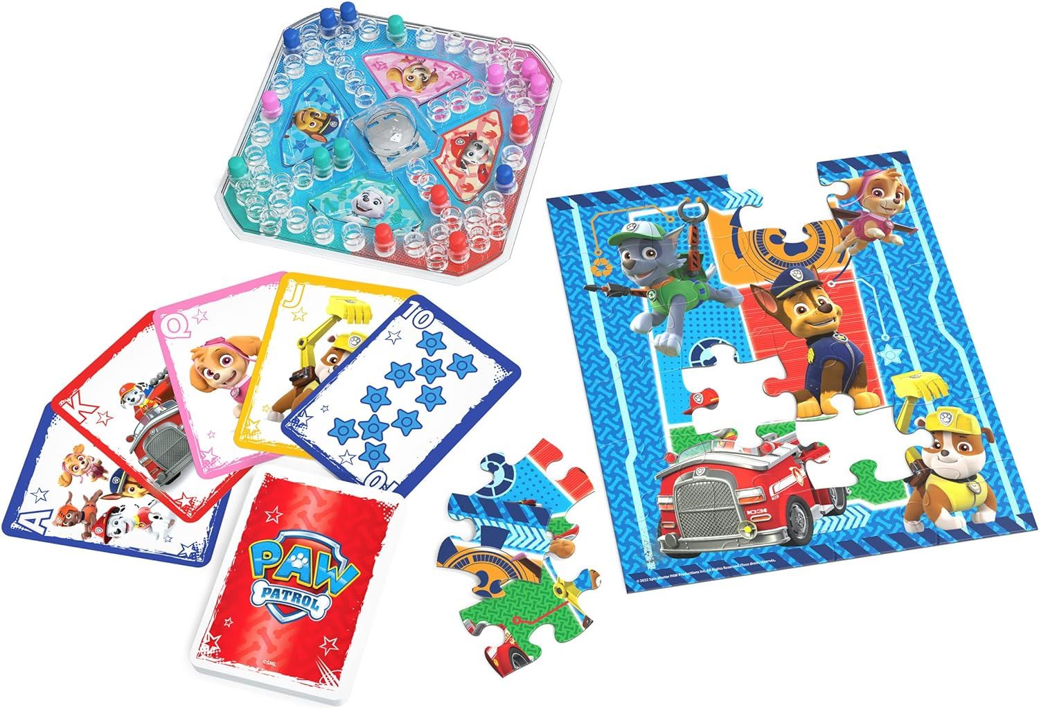 Комплект настолни игри Spin Master: Paw Patrol Bundle - Jumbo Cards ...