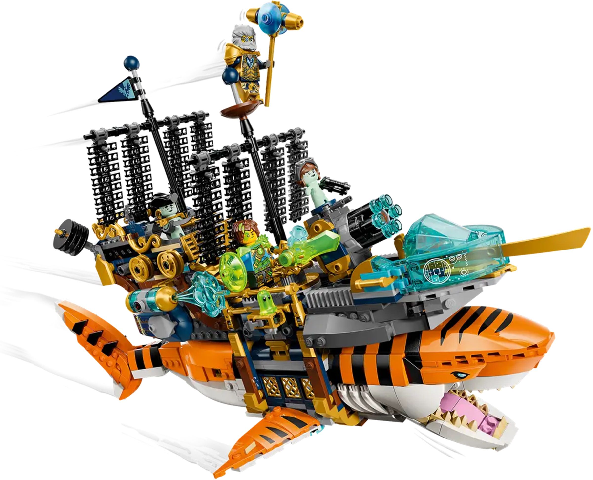 Конструктор LEGO DREAMZzz - Танк-тигрова акула (71515) | Отлична цена ...