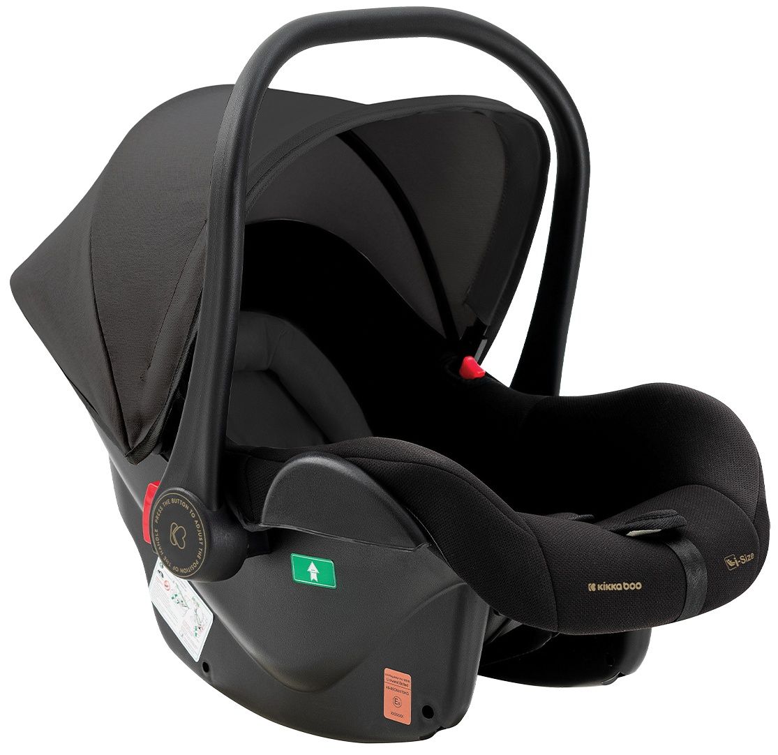Комбинирана бебешка количка 3 в 1 KikkaBoo - Darling, Black | Добра ...