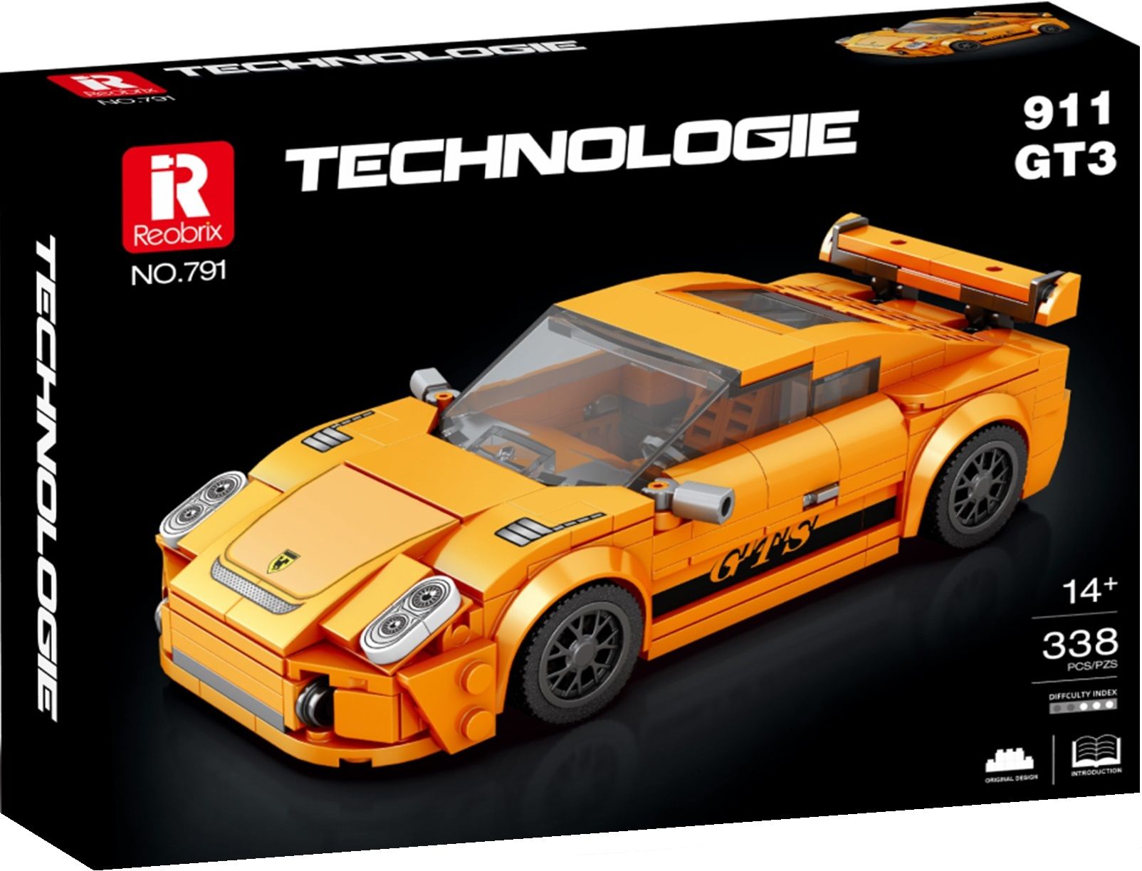 Конструктор Reobrix Technologie - Porsche 911 GT3 (791) | Отлична цена ...