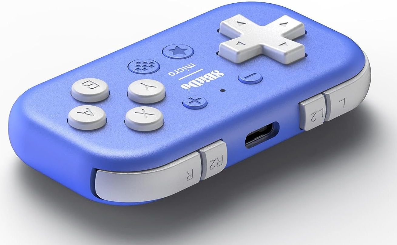 Контролер 8BitDo - Micro Bluetooth Gamepad, син | Ozone.bg