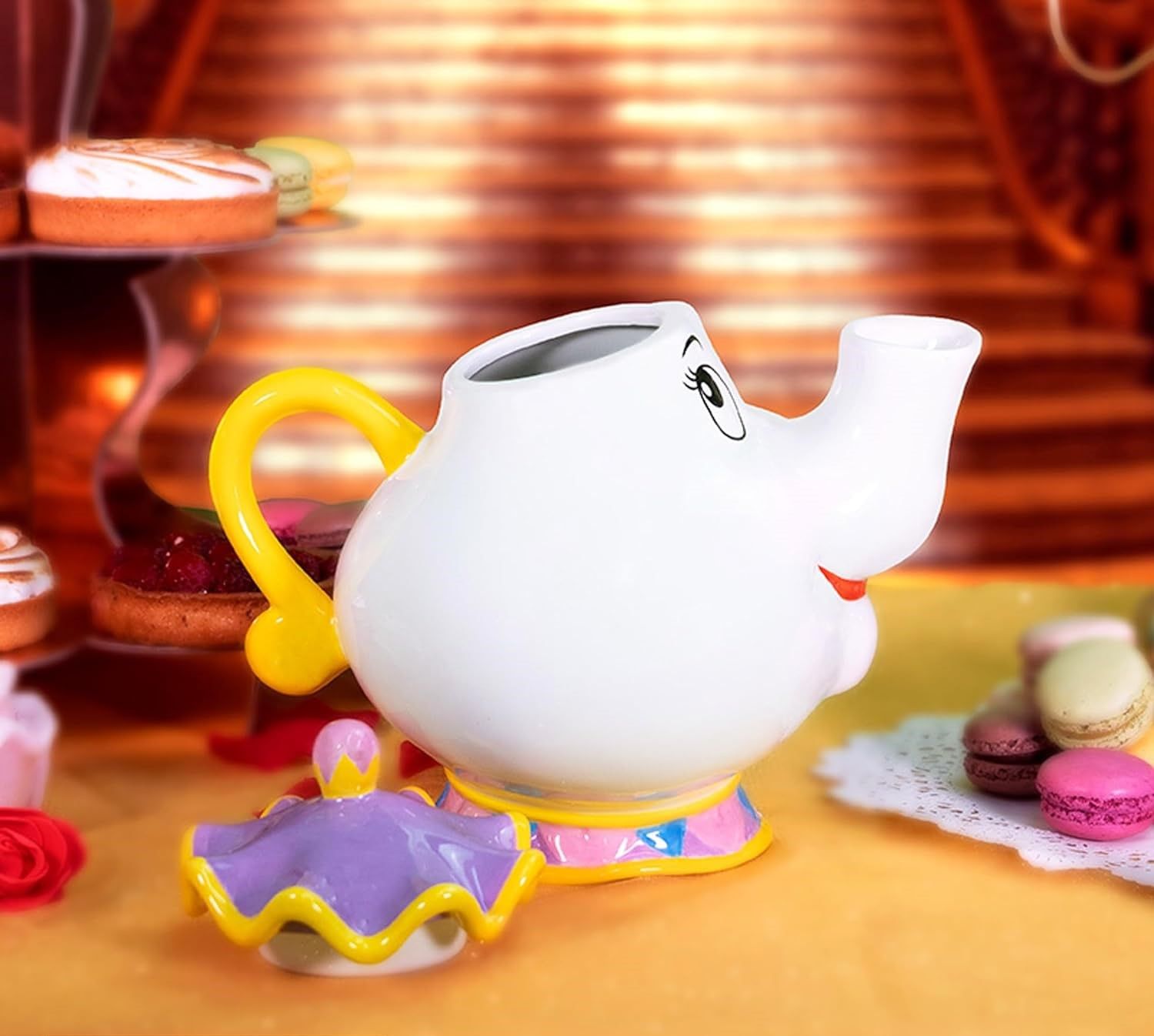 Комплект за чай ABYstyle Disney: Beauty & The Beast - Mrs. Potts and ...