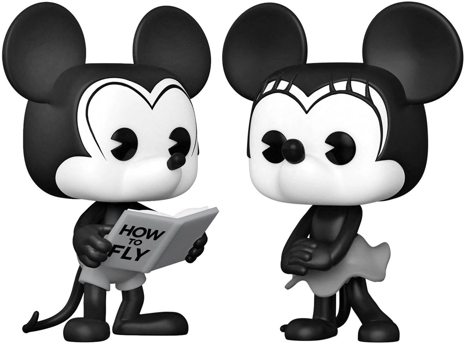 Комплект фигури Funko POP! Disney: Mickey Mouse - Plane Crazy Mickey ...