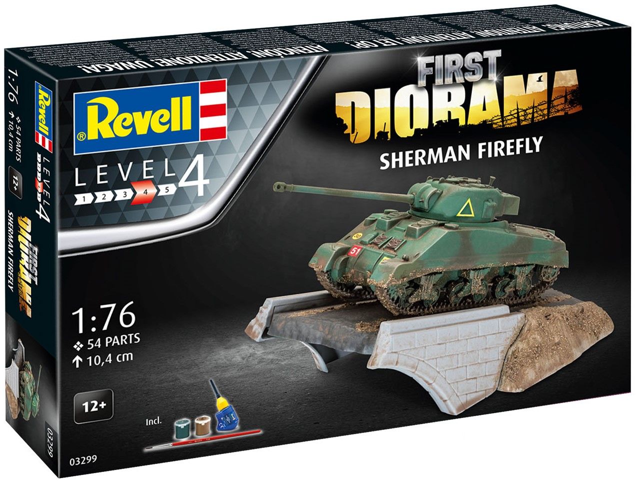 Комплект диорама Revell Военни: Танкове - Sherman Firefly | Ozone.bg