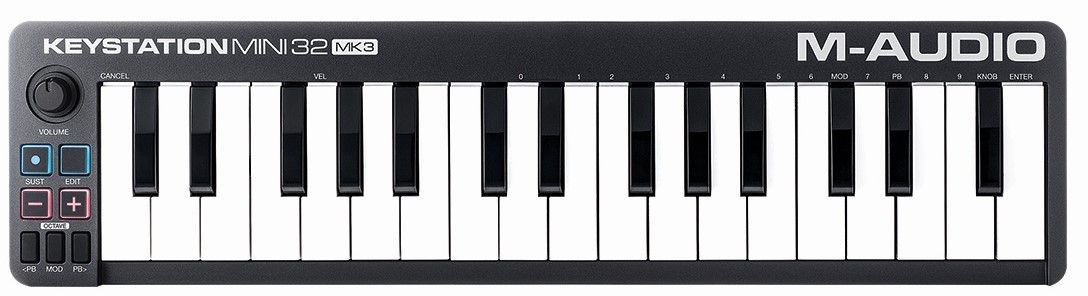 Контролер-синтезатор M-Audio - Mini 32 III, черен | Ozone.bg