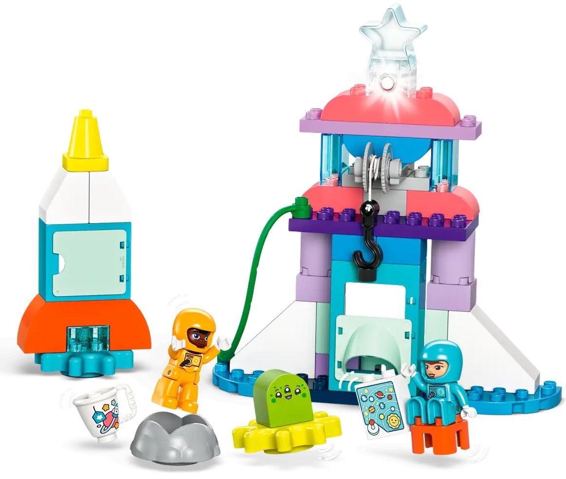 Конструктор LEGO Duplo 3 в 1 - Приключения с космическа совалка (10422 ...