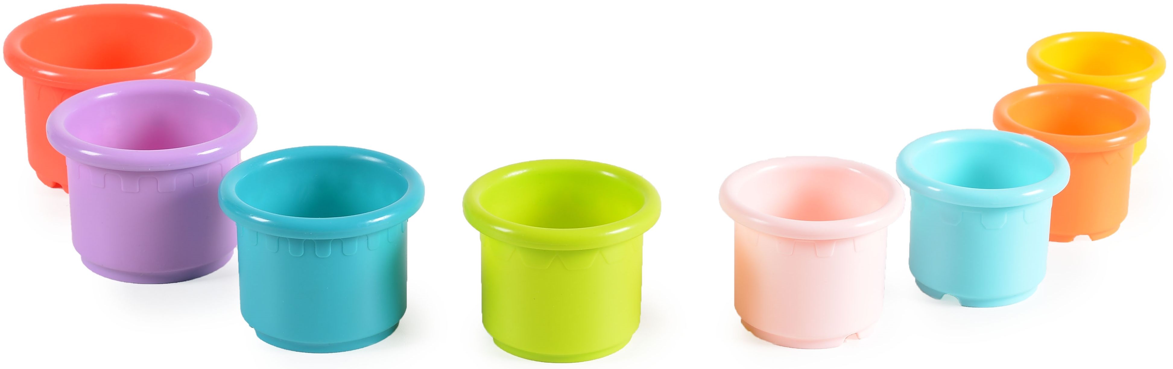 Комплект играчки за баня Huanger - Stack cups | Добра цена | Ozone.bg