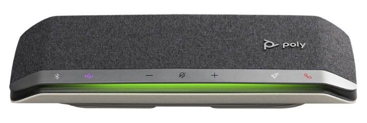 Конферентен говорител Poly - SYNC 40 M Bluetooth, USB-A/C, сив/зелен ...