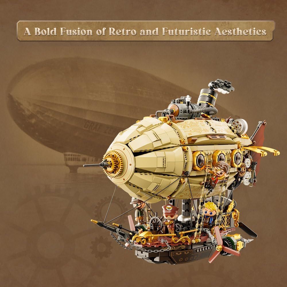 Конструктор Pantasy - Steampunk Airship | Ozone.bg