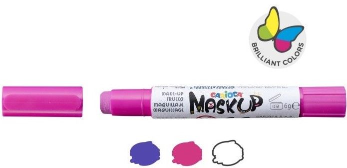 Комплект бои за лице Carioca Mask up - Принцеса, 3 цвята | Ozone.bg