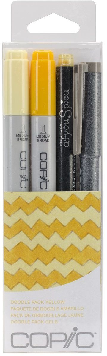 Комплект маркери Too Copic Doodle - Жълто | Ozone.bg