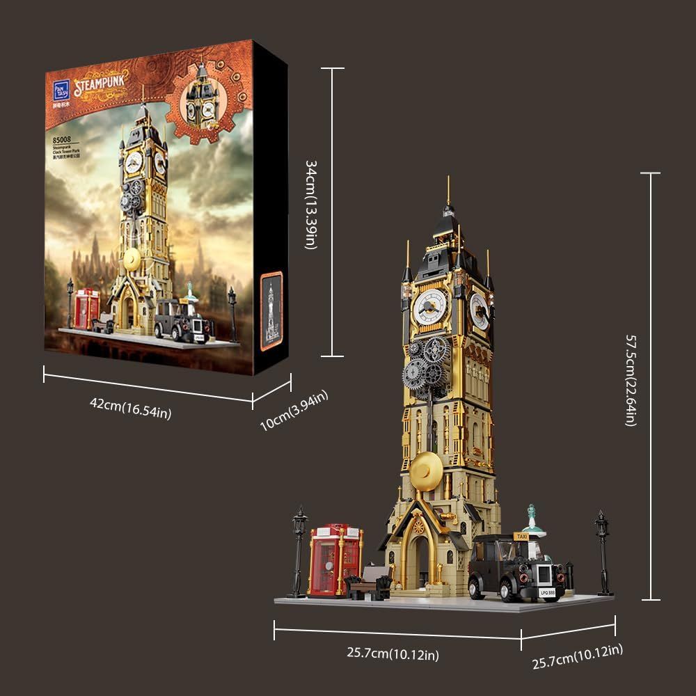 Конструктор Pantasy - Steampunk Clock Tower Park | Ozone.bg