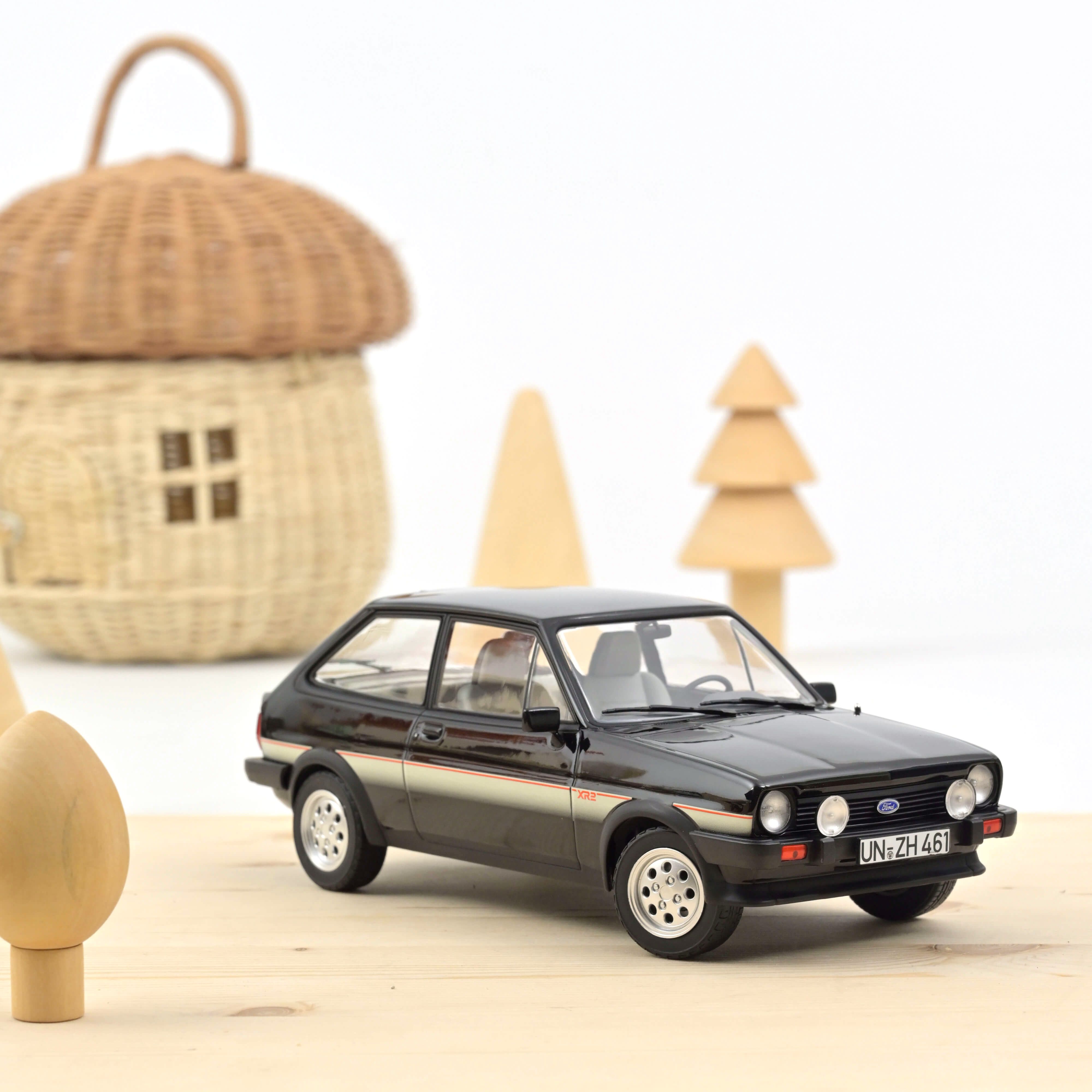 Колекционерски модел NOREV Съвременни: Автомобили - Ford Fiesta XR2 (1981) (Black) | Ozone.bg