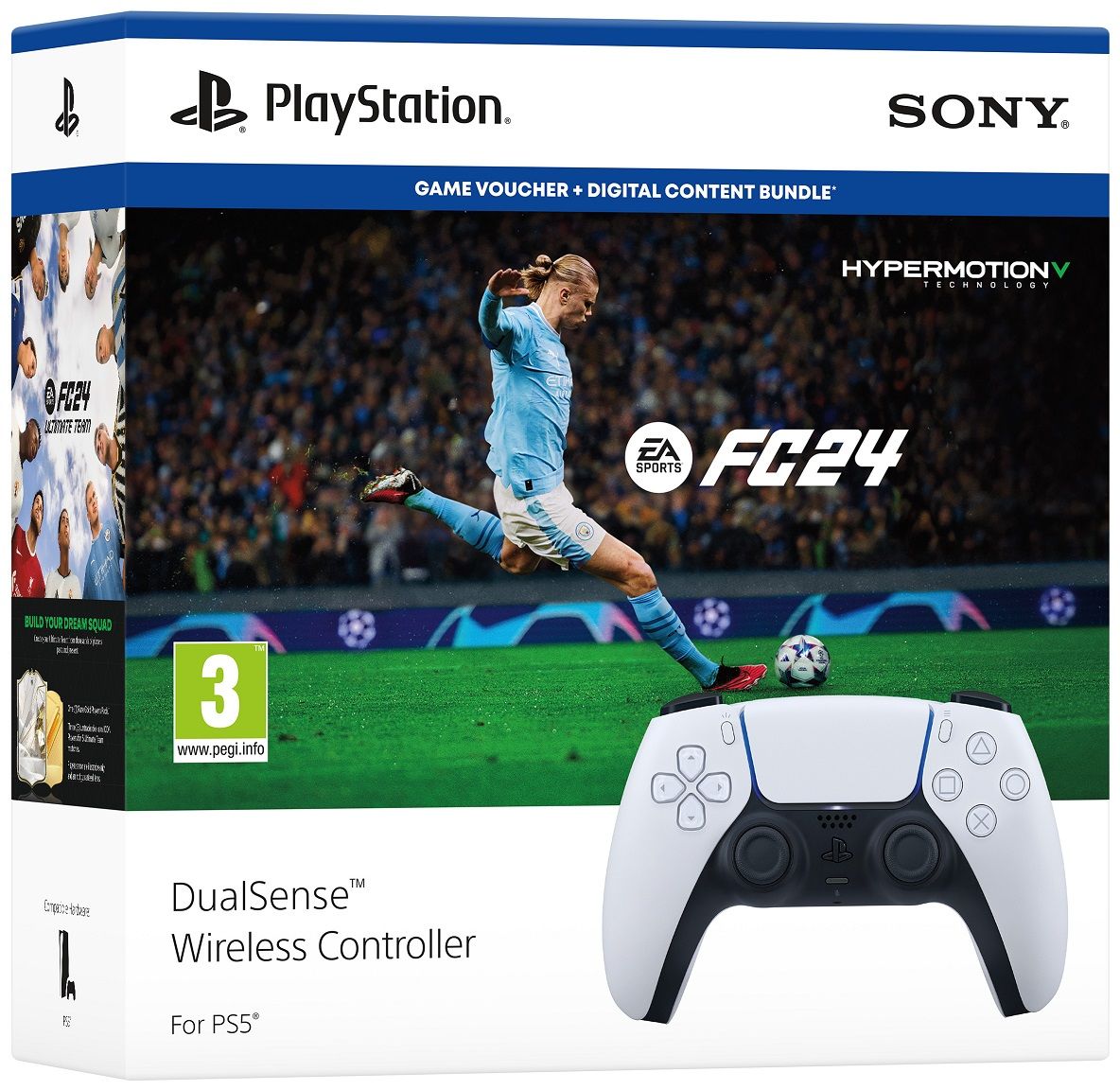 Контролер DualSense Wireless Controller + EA Sports FC 24 Bundle | Ozone.bg