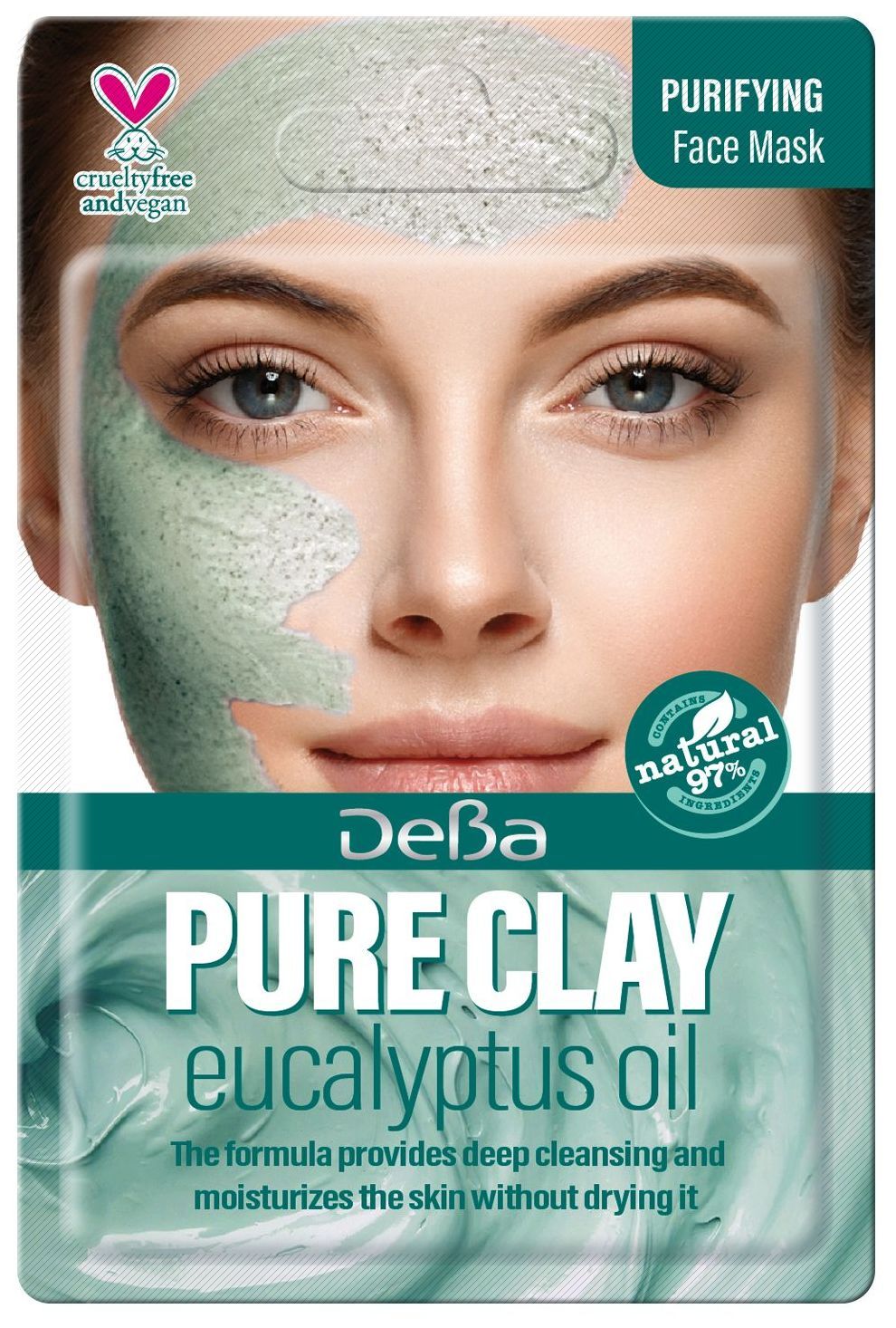 Deva Комплект маски за лице Pure Clay Mix, 3 x 7 ml | Ozone.bg