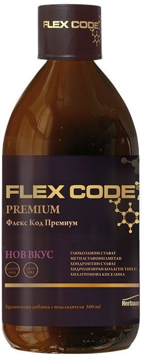 Комплект Flex Code Premium Сироп и Flex Code Гел, 500 + 110 ml ...