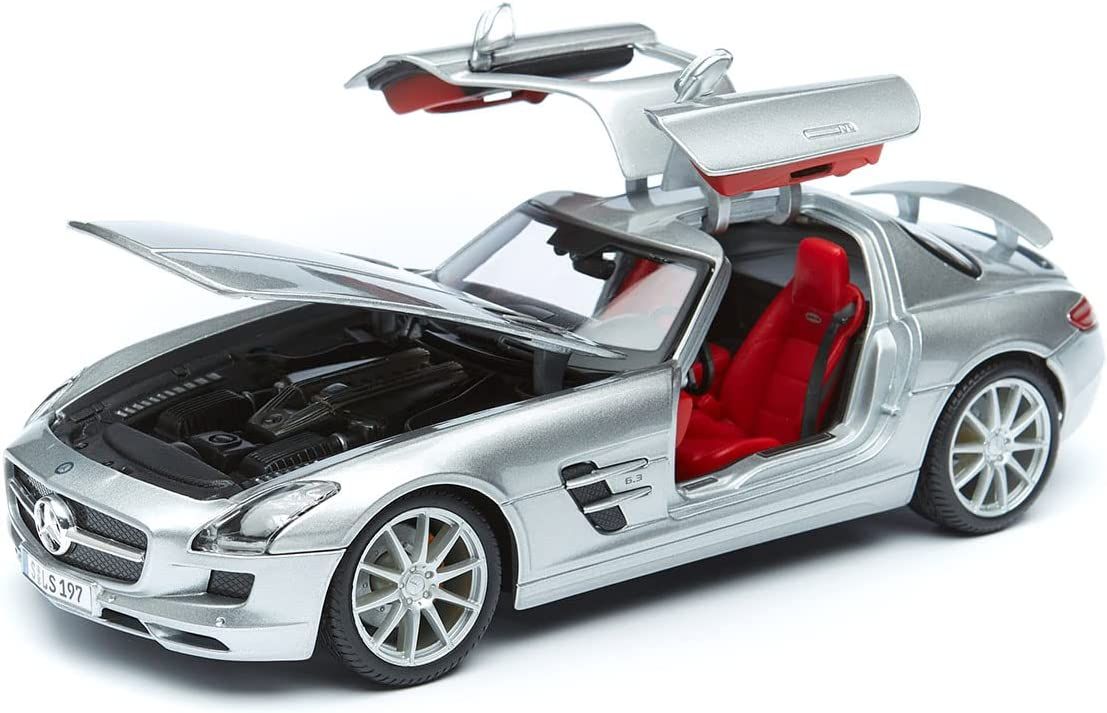 Количка Maisto Special Edition - Mercedes-Benz SLS AMG, 1:18 | Отлична ...