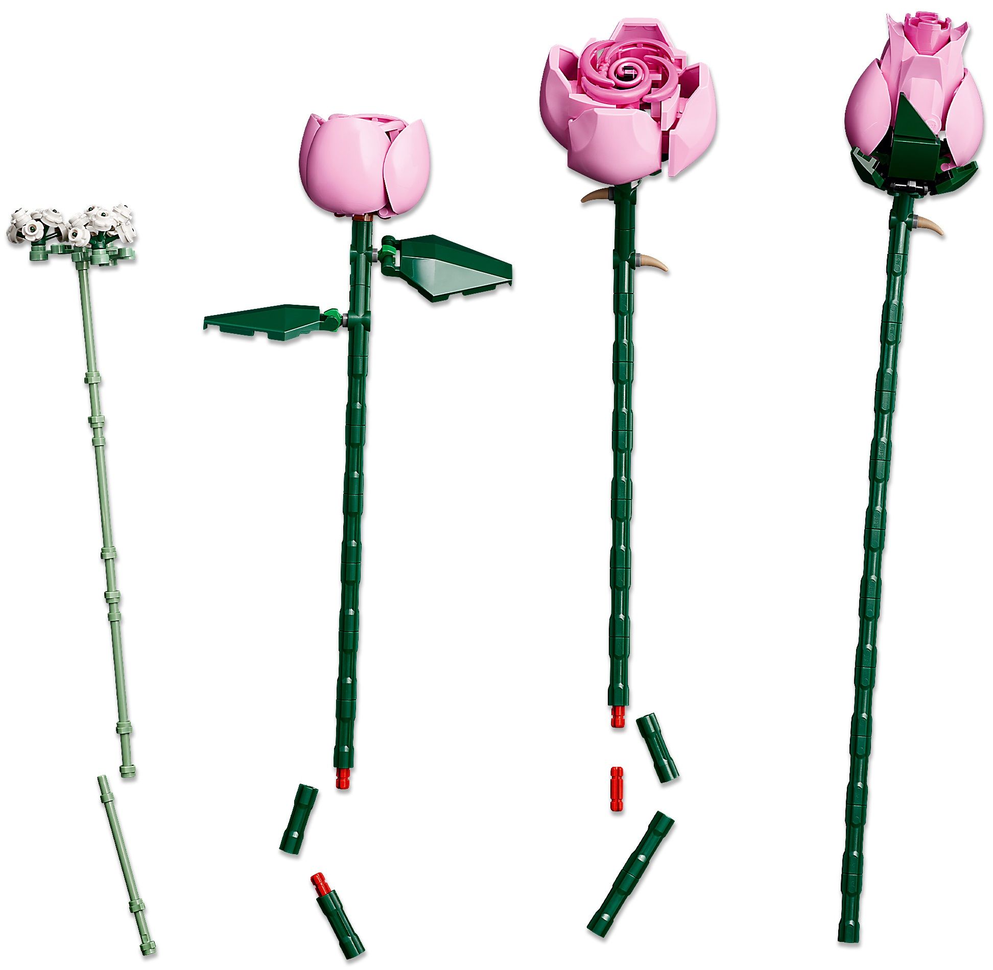 Конструктор LEGO Botanicals - Букет от розови рози (10374) | Отлична ...