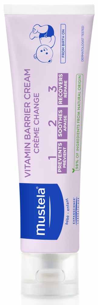 Крем против подсичане Mustela, 1-2-3, 100 ml | Добра цена | Ozone.bg