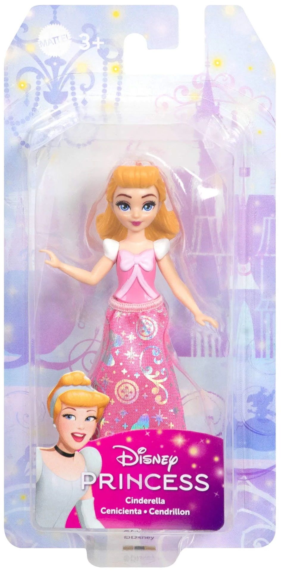 Кукла Disney Princess - Cinderella, 9 cm | Отлична цена | Ozone.bg