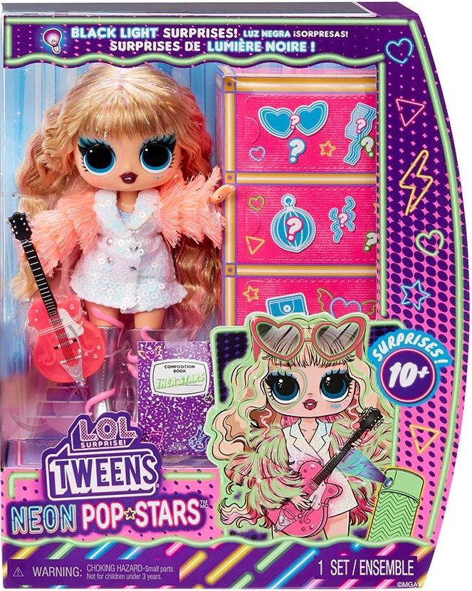 Кукла MGA Entertainment Surprise Tweens Neon Pop Stars - Теа Старс ...