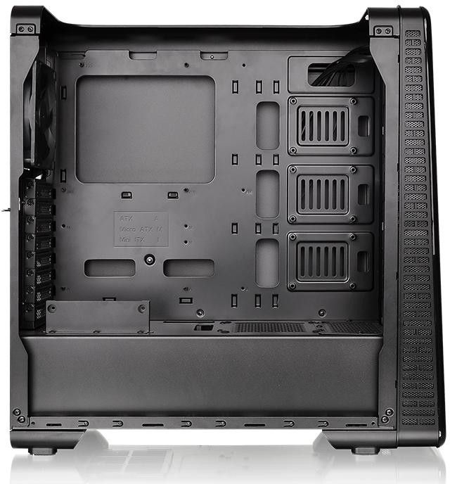 Кутия Thermaltake - View 28 RGB Riing Edition, mid tower, черна | Ozone.bg