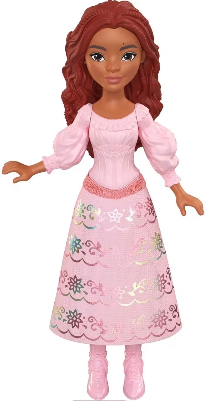 Кукла Disney Princess - Ariel, с бледорозова рокля, 9 cm | Отлична цена ...