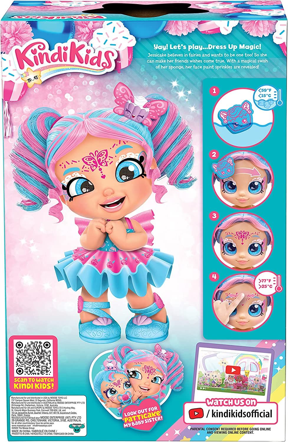 Кукла Kindi Kids - Jessicake | Отлична цена | Ozone.bg