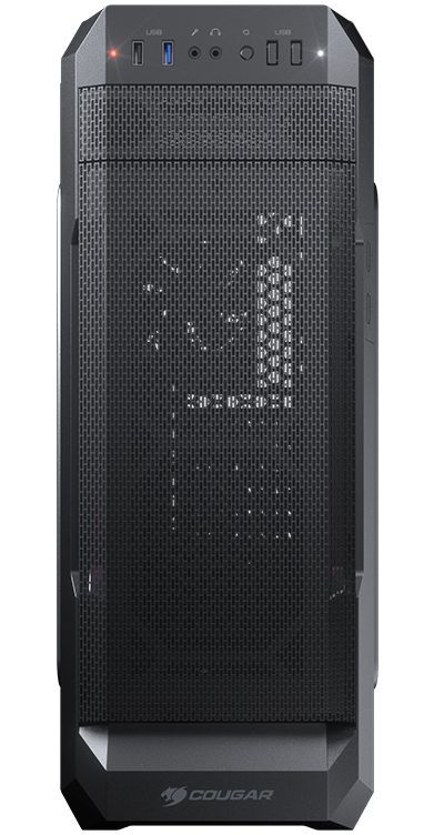 Кутия COUGAR - MX331 Mesh-X, mid tower, черна | Ozone.bg
