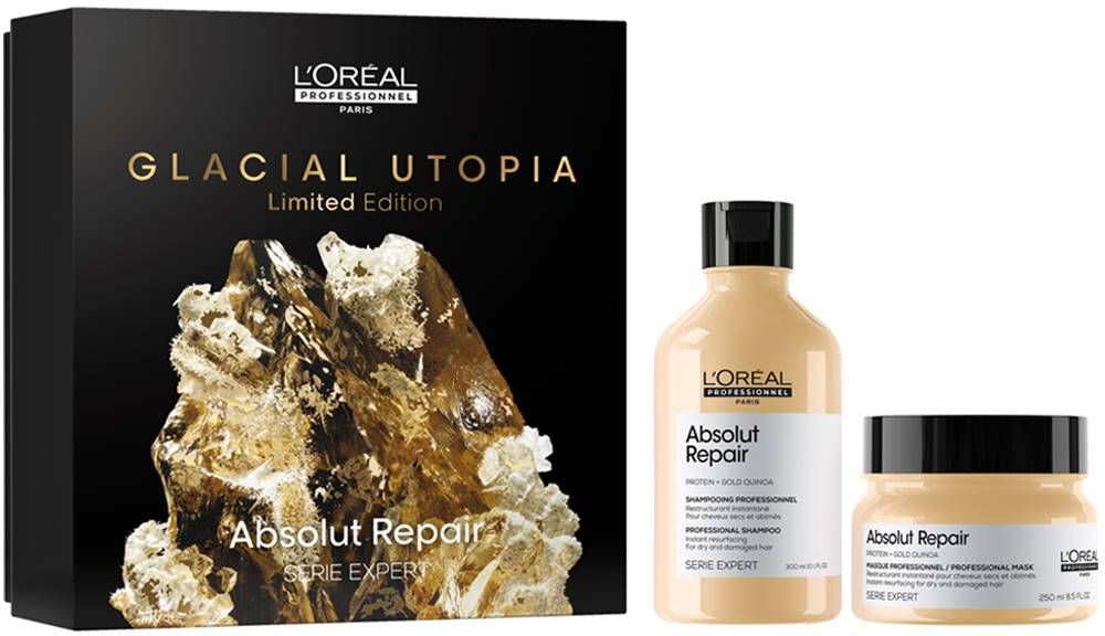 L'Oréal Professionnel Absolut Repair Комплект - Шампоан и Маска, 300 ...