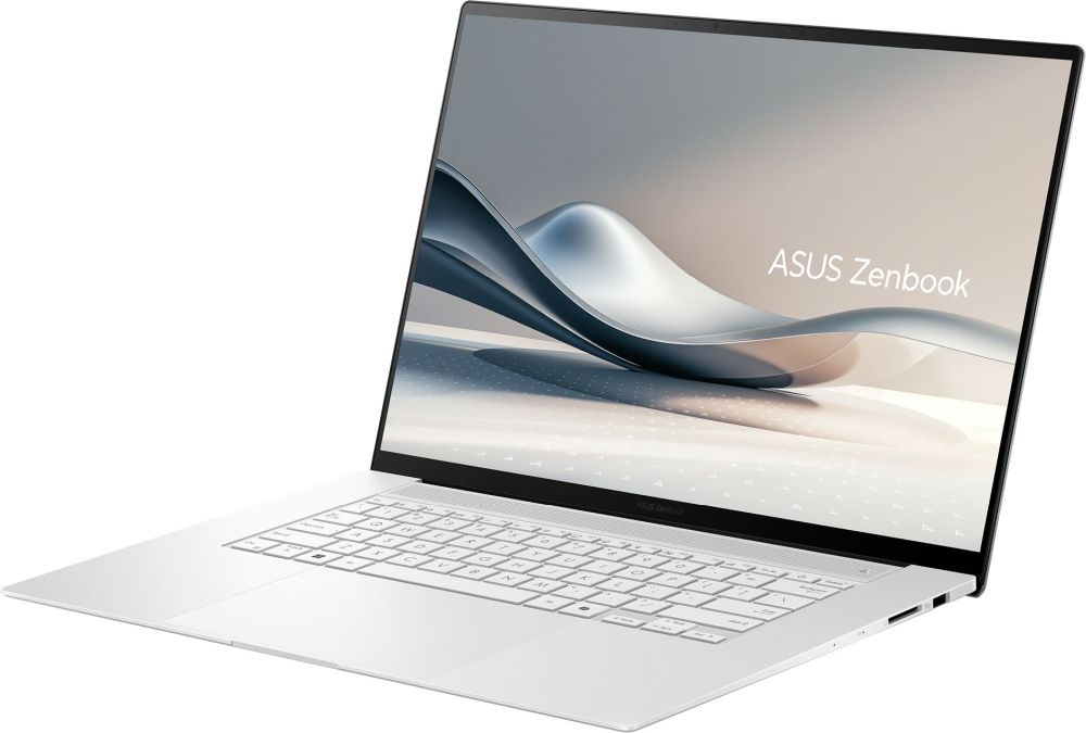 Лаптоп ASUS - S Zenbook UM5606WA-RJ126X, 16'', WQ+, Ryzen 9, бял, Touch ...