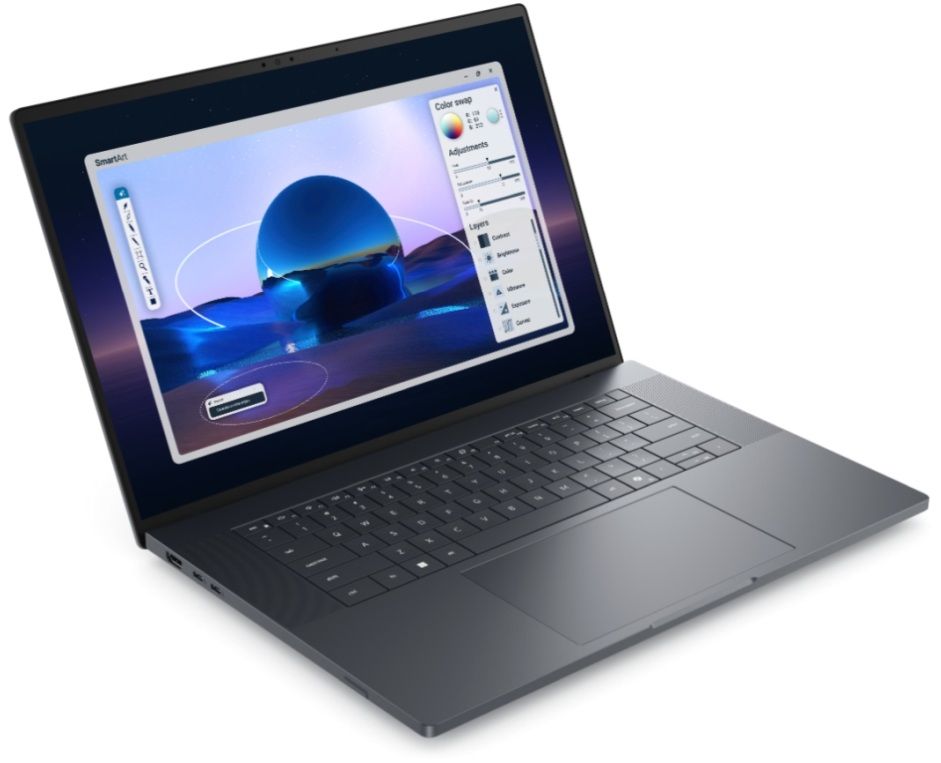 Лаптоп Dell - Pro Max 16 Premium MA16250, 16'', FHD+, Ultra 9, Grey ...