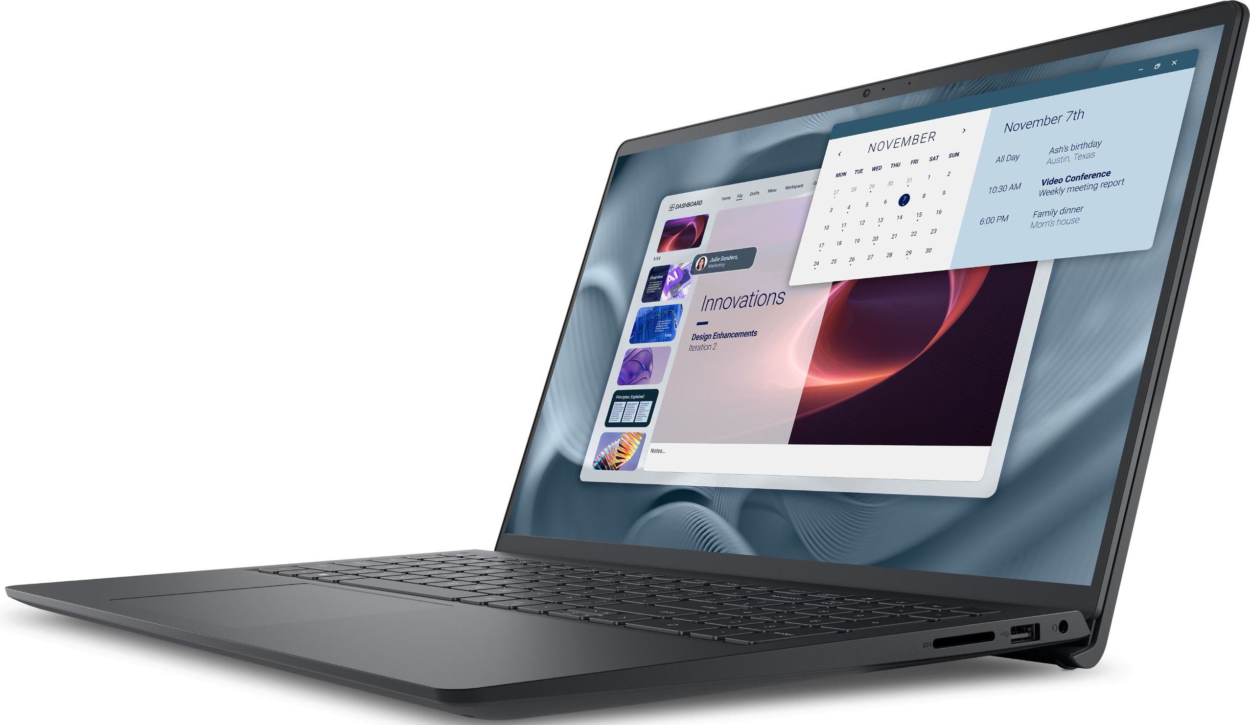 Лаптоп Dell - Pro 15 Essential PV15250, 15.6'', FHD, i7, 8GB/512GB ...