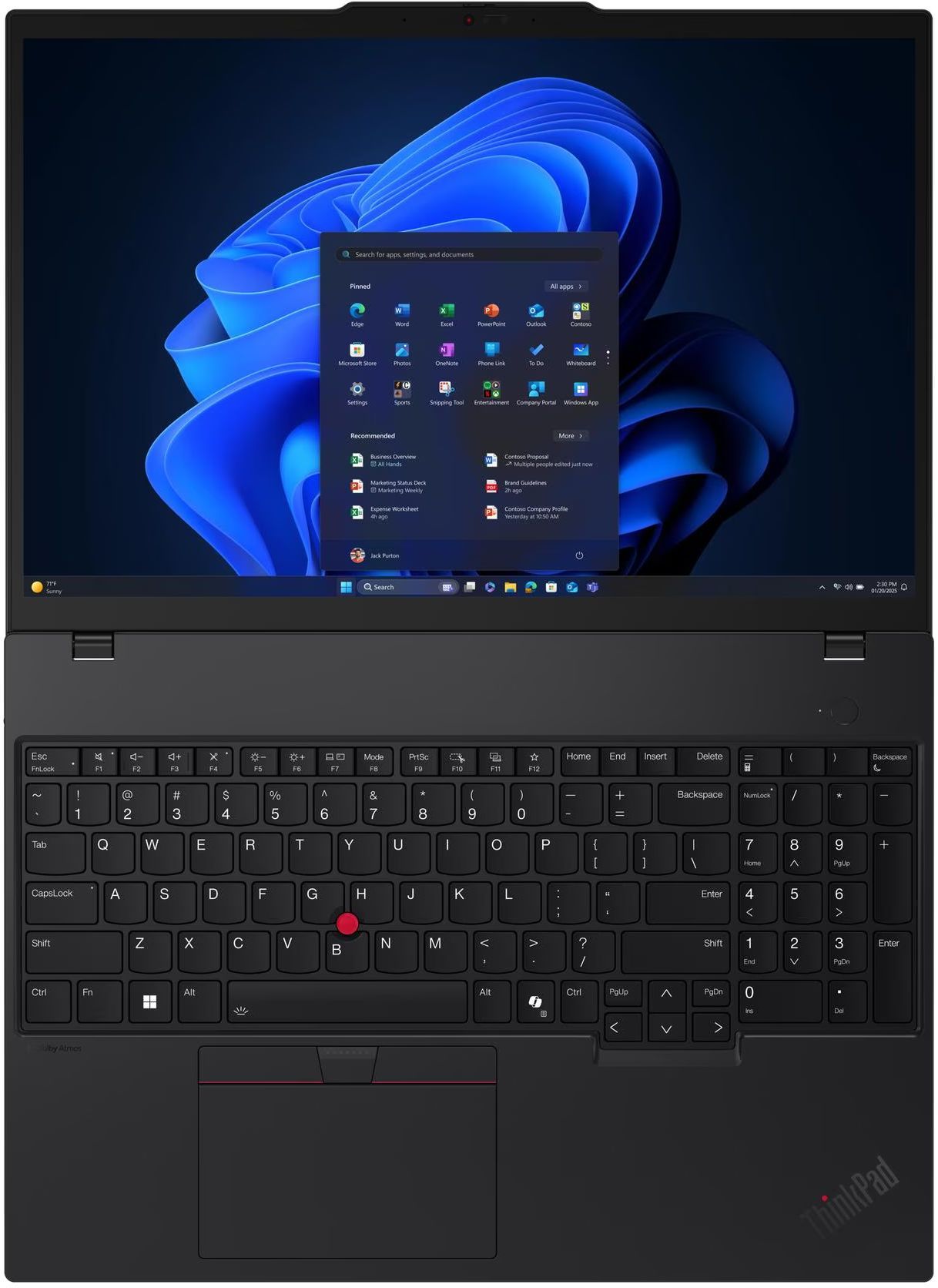 Лаптоп Lenovo - ThinkPad T16 G4, 16'', FHD+, Ultra 5, 32GB/1TB | Ozone.bg