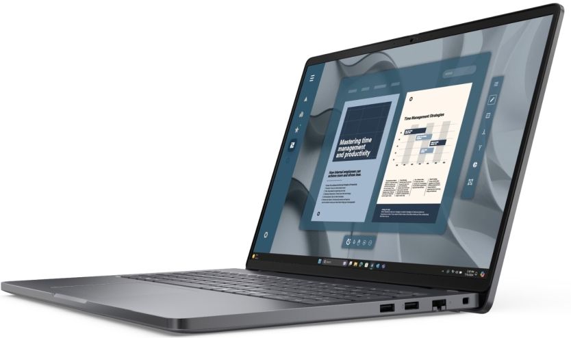 Лаптоп Dell - Pro 16 PC16255, 16'', FHD, Ryzen 5, 8GB/512GB, Magnetite ...