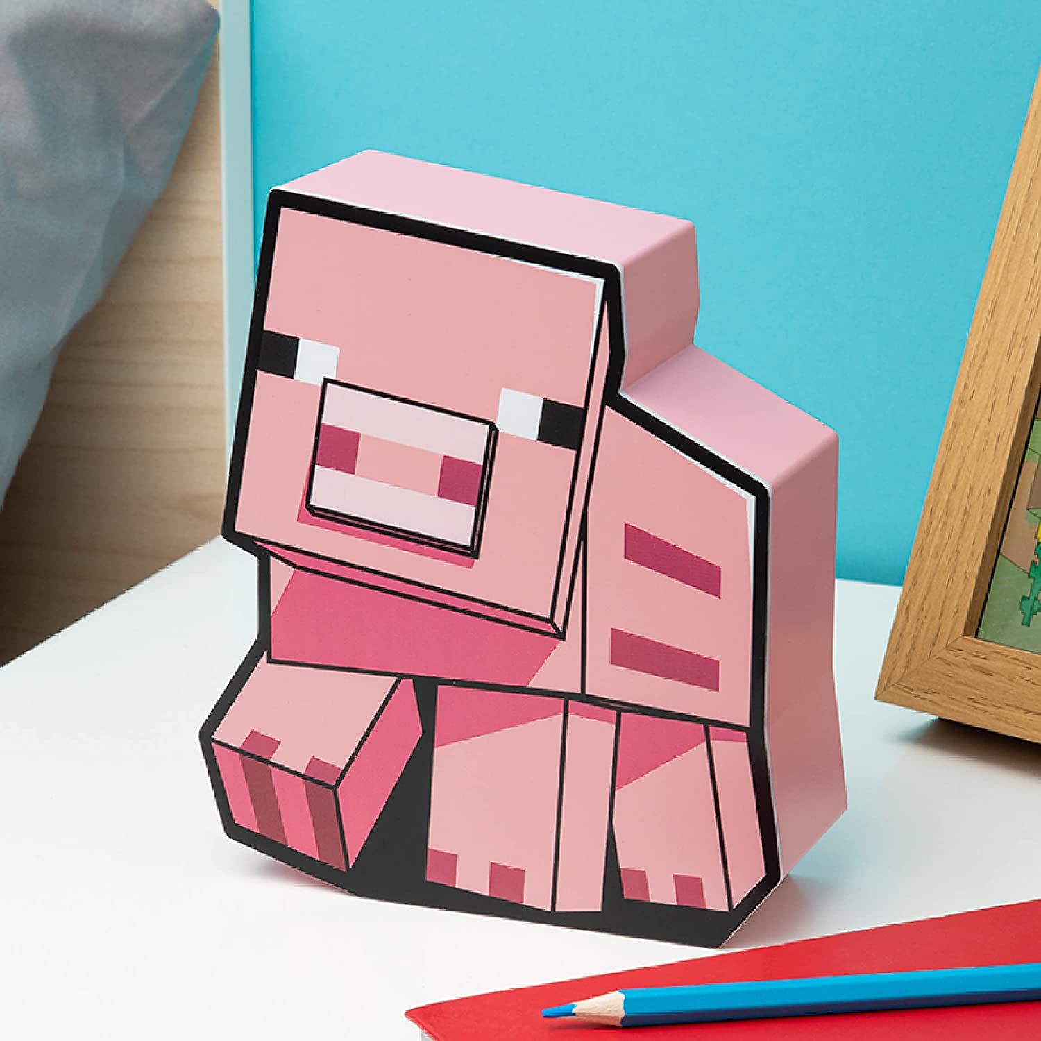 Лампа Paladone Games: Minecraft - Pig | Ozone.bg
