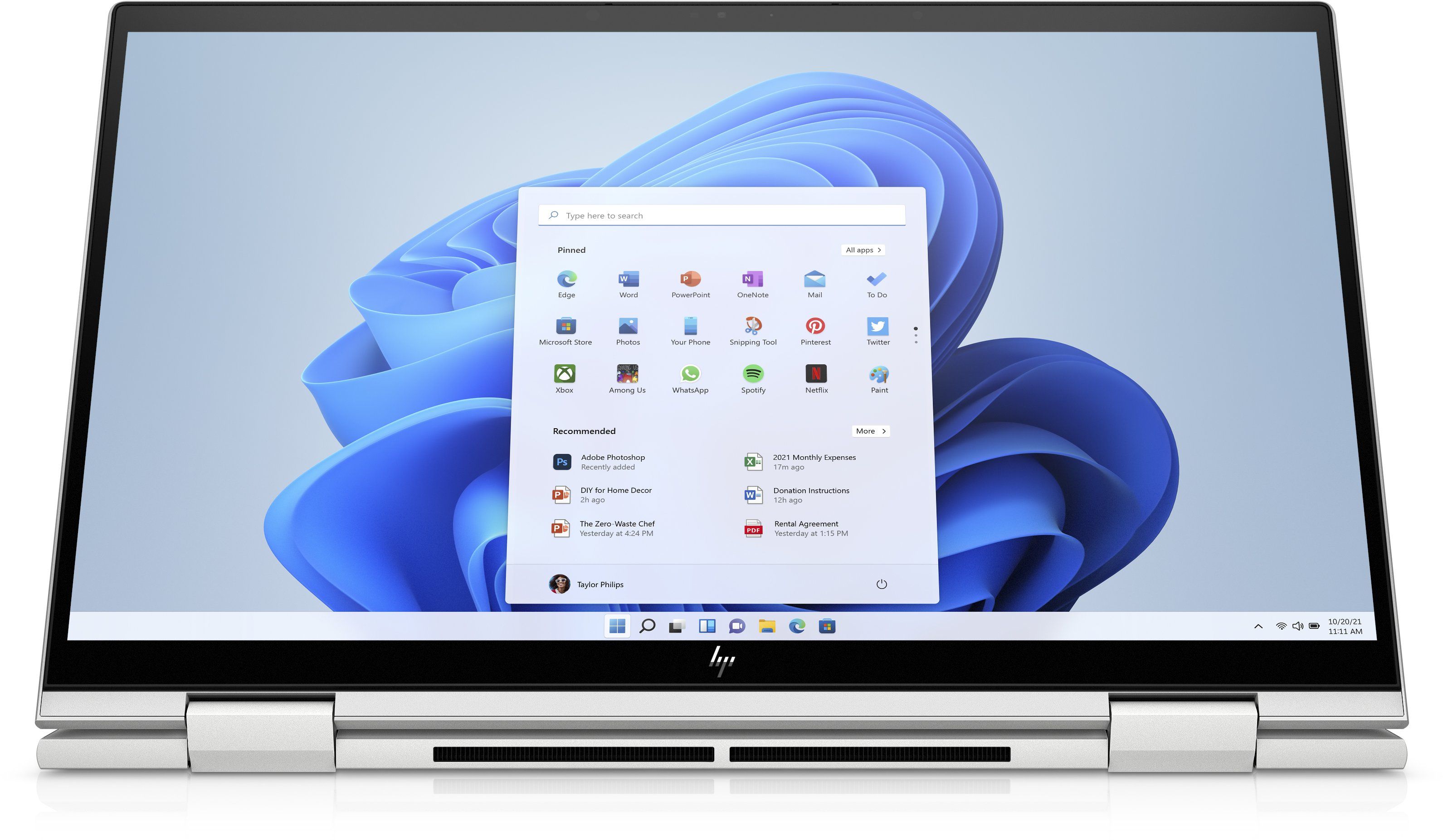 Лаптоп HP - Envy x360 15-ew0037nn, 15.6'', FHD, i7, Touch, сребрист ...