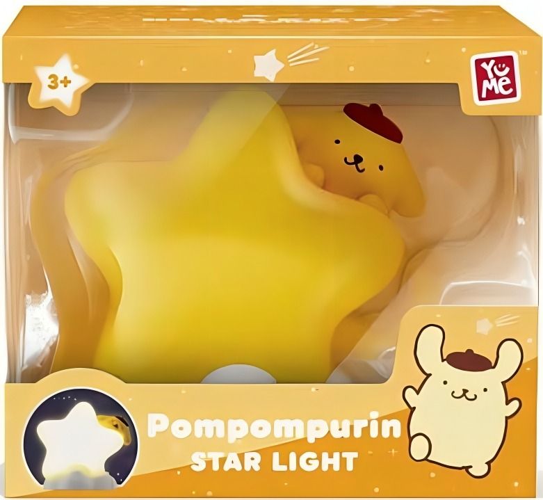 Лампа YuMe Animation: Sanrio - Pompompurin (Star Light Series) | Ozone.bg