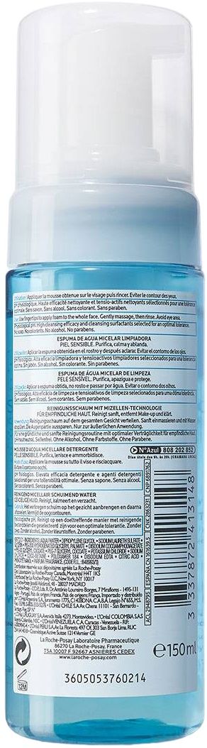 La Roche Posay Physiological Почистваща мицеларна вода пяна 150 Ml