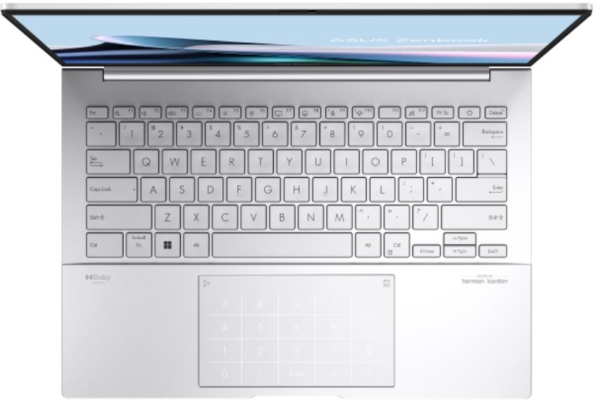 Лаптоп ASUS - Zenbook 14, 14'', OLED, IU7, 16GB/1TB SSD, Win11 ...