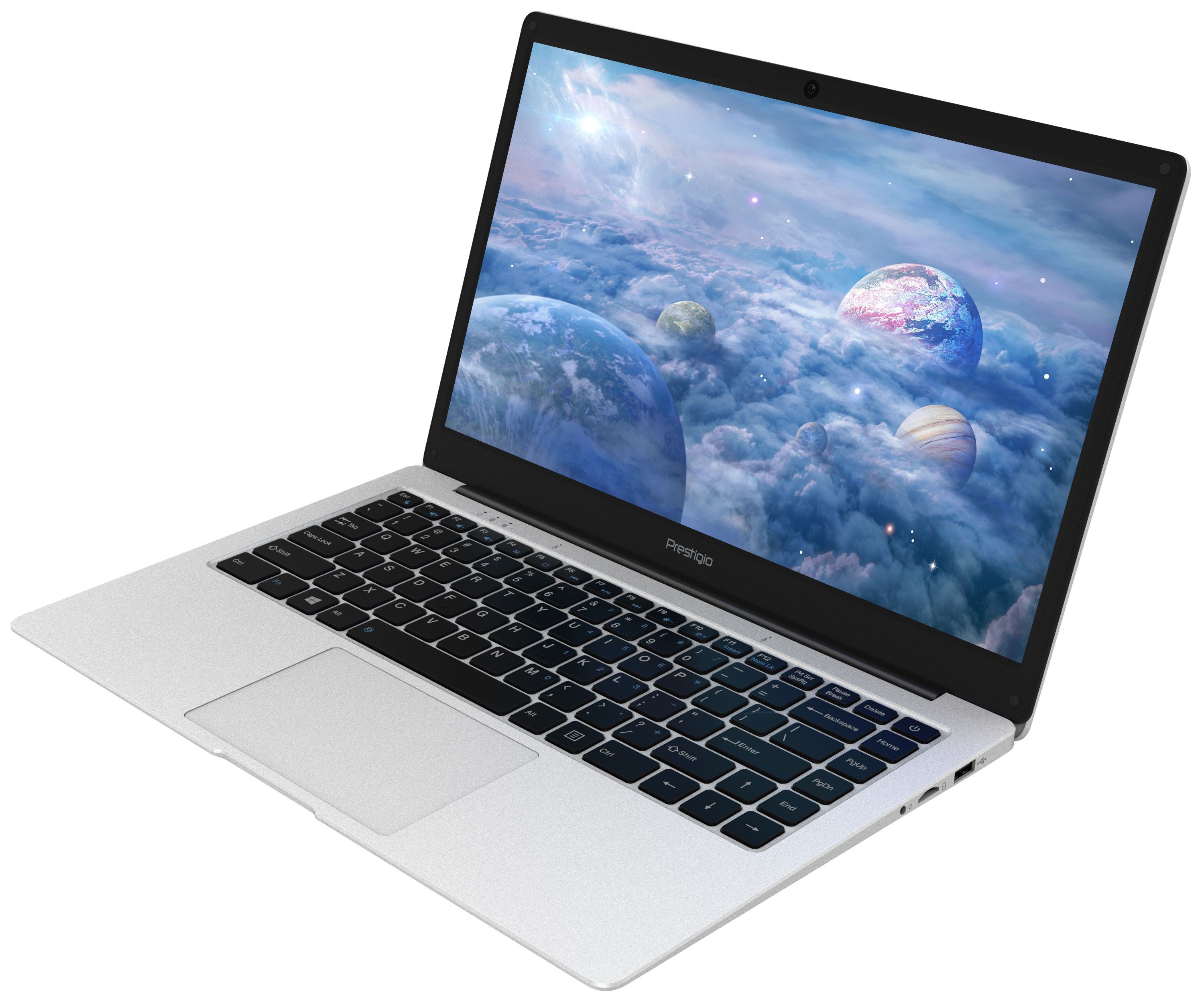 Лаптоп Prestigio - SmartBook 141 C6, 14.1", HD, A4-9120e, сребрист ...